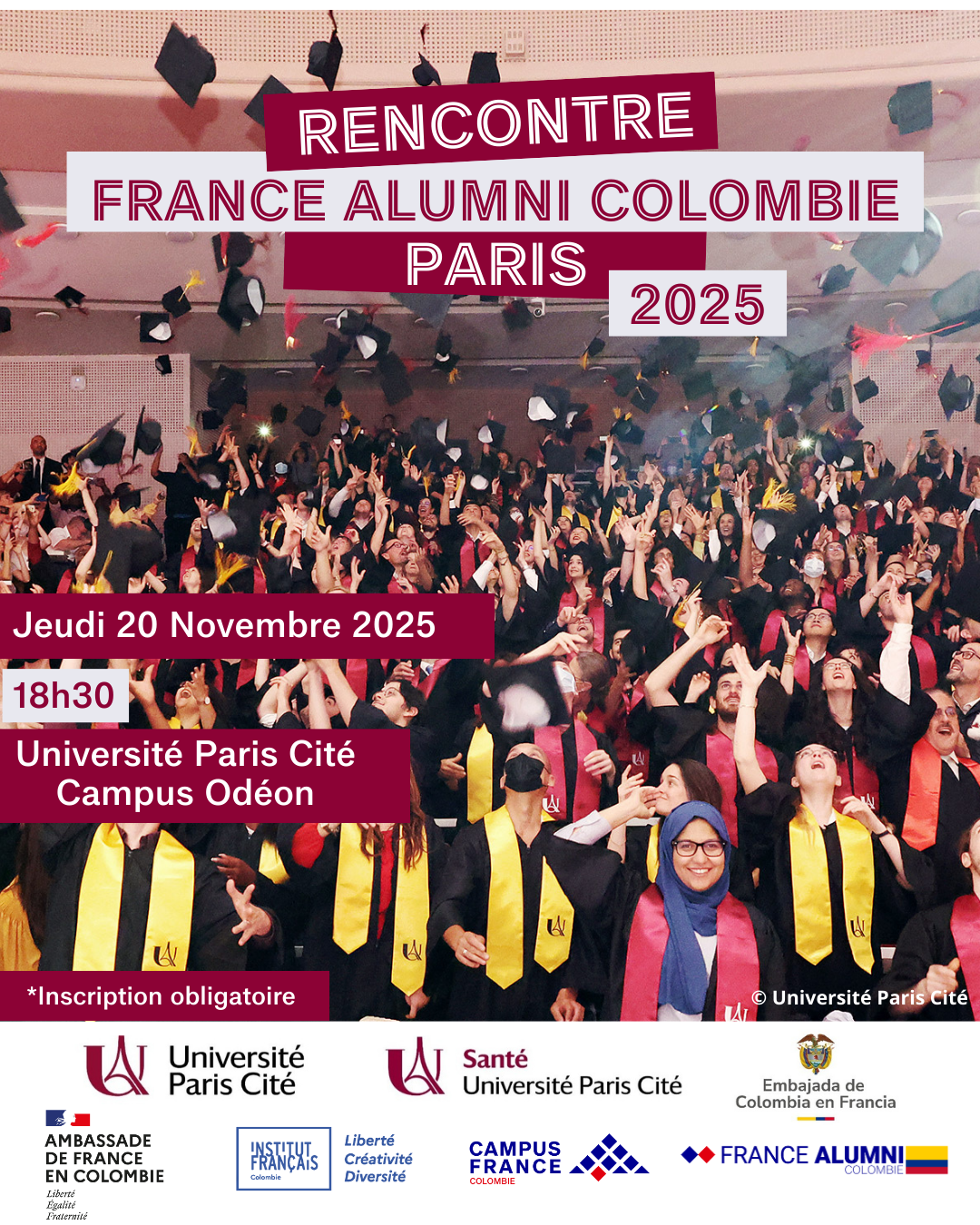 Rencontre Université Paris Cité x France Alumni Colombie